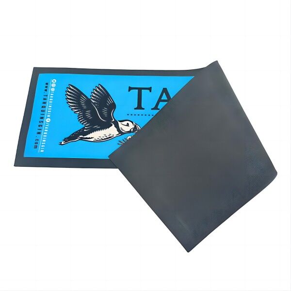 Personalized Rubber Bar Spill Mats | Bar Mats with Black Border